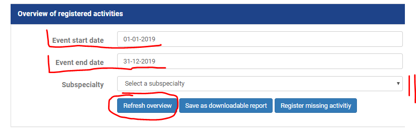 How to generate and print my CREDIT REGISTRY REPORT (CRR)? - EU-ACME/CNE